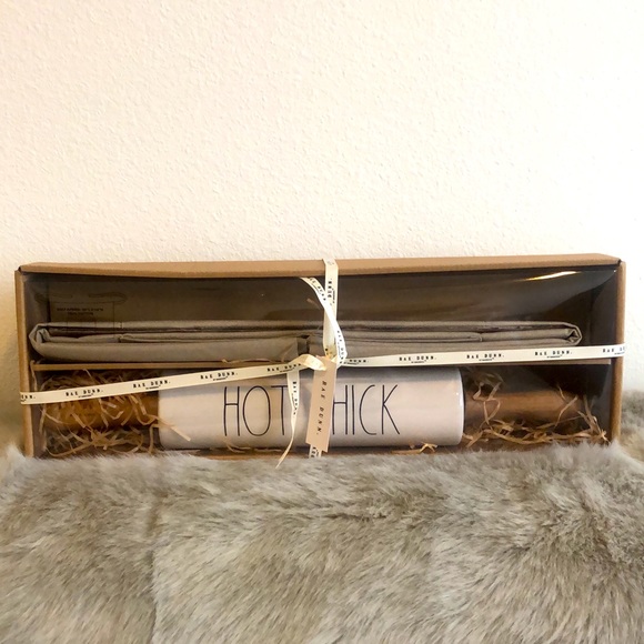 Rae Dunn | Kitchen | Rae Dunn Hot Chick Rolling Pin Apron Set New ...
